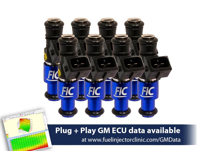 1200cc (130 lbs/hr at OE 58 PSI fuel pressure) FIC Fuel Injector Clini ...